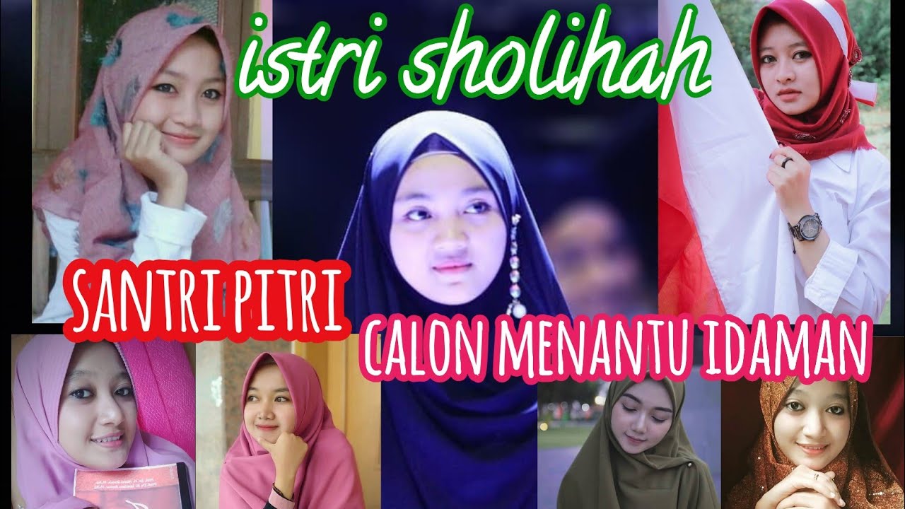 Kumpulan foto Santri putri cantik INDONESIA part 1 - YouTube