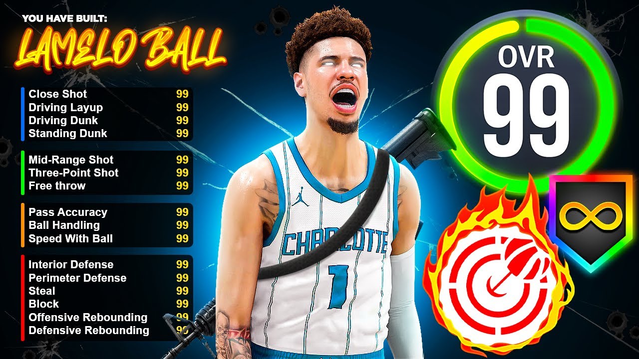 This 6'7 LAMELO BALL BUILD is UNPATCHABLE on NBA2K26! BEST GUARD BUILD ...
