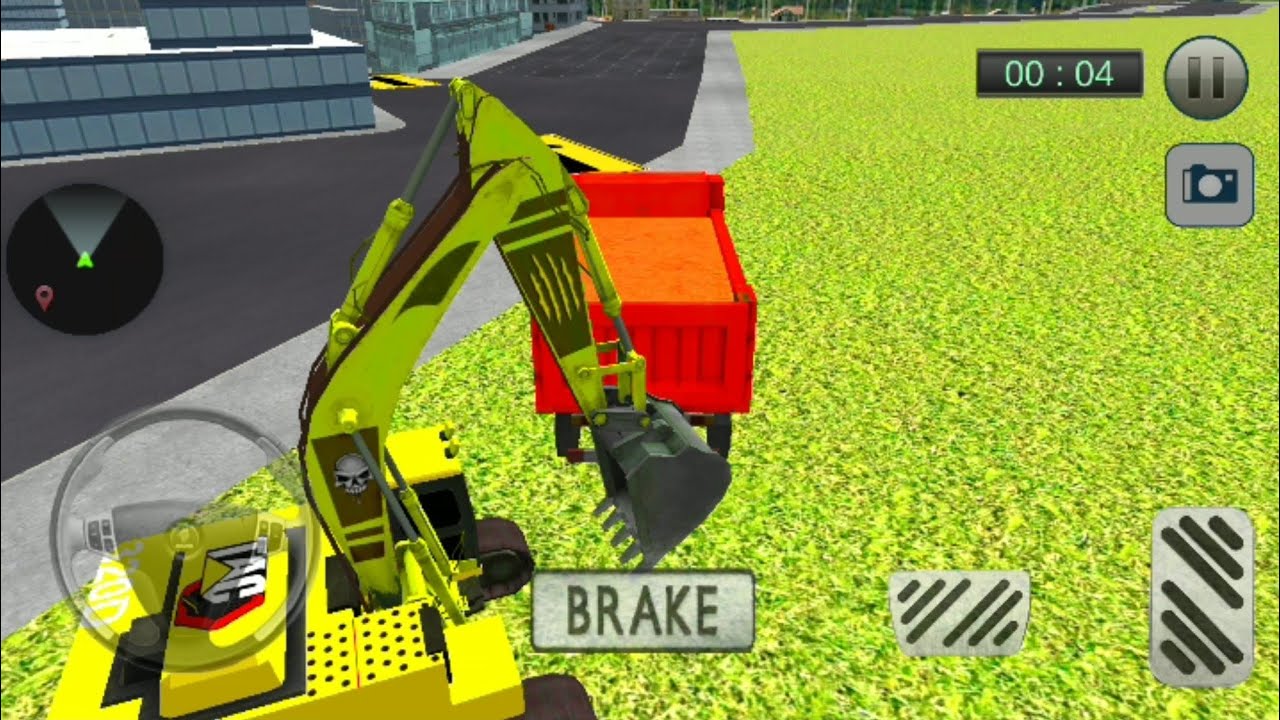 Excavator Simulator 2021 - JCB Game : Best JCB machine Game । Level 3 ...