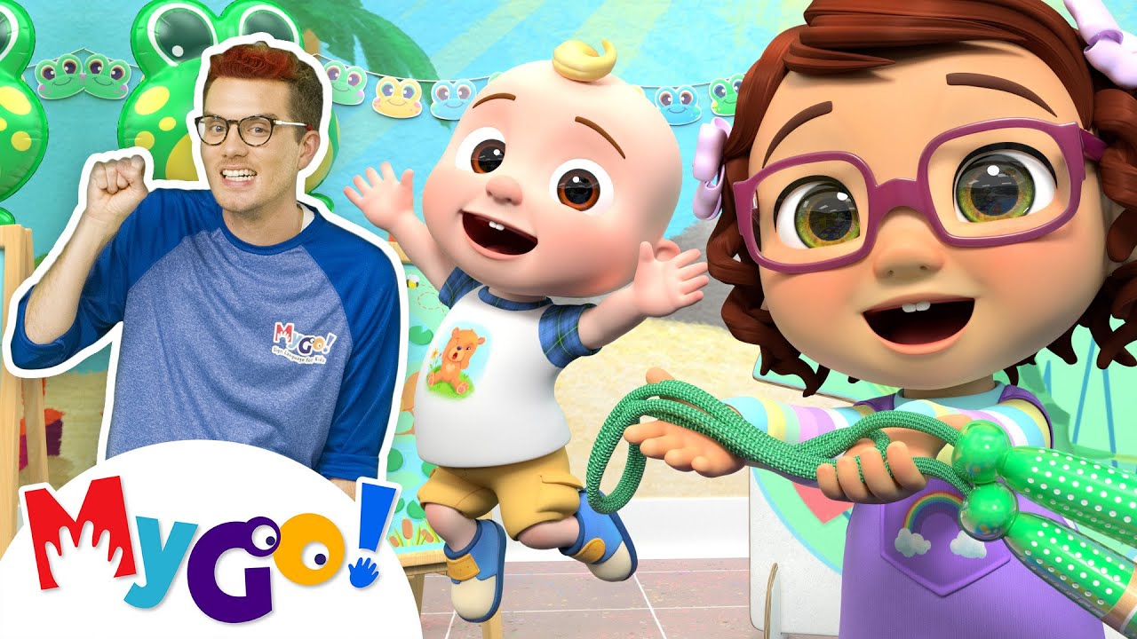 Stick to It | CoComelon Nursery Rhymes & Kids Songs | MyGo! Sign ...