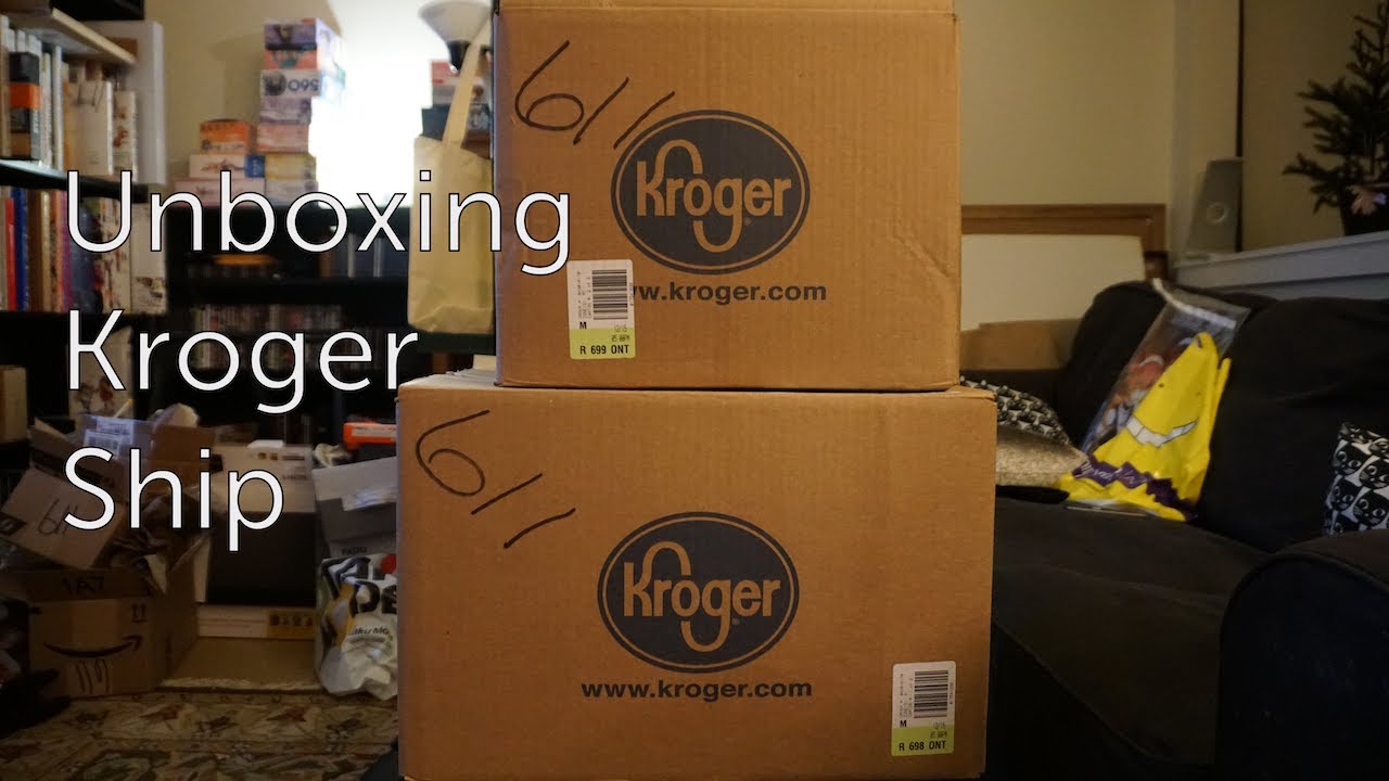 Unboxing Kroger Ship - YouTube