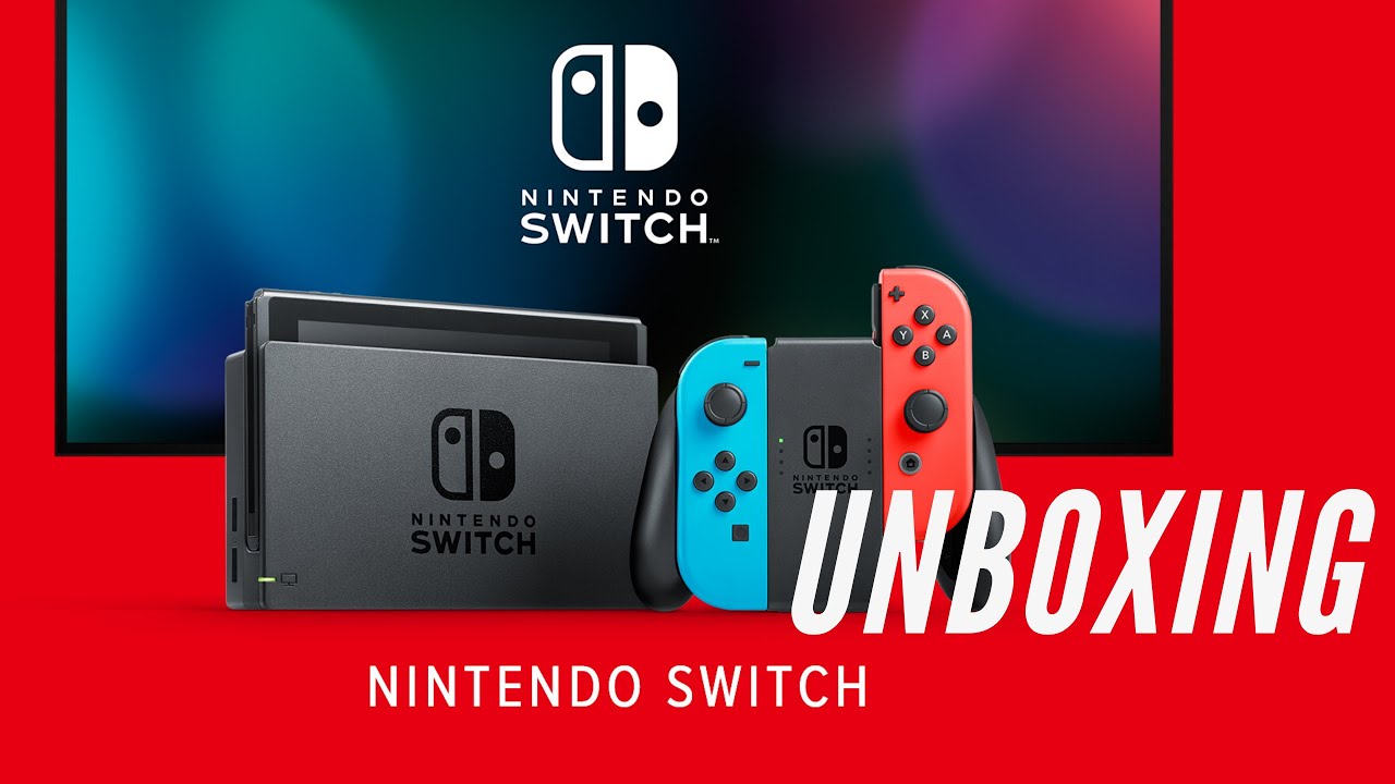Nintendo Switch - Unboxing - YouTube