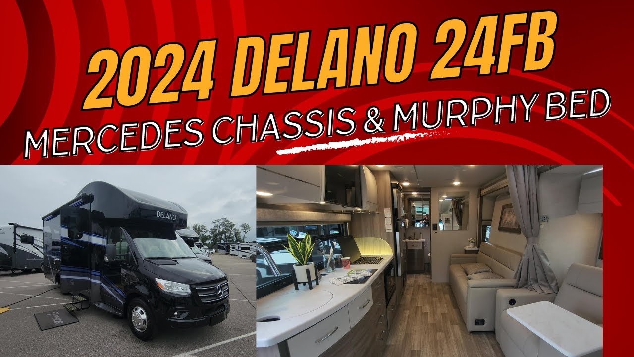 Mercedes Engine & A Slide - 2024 Delano 24FB - YouTube