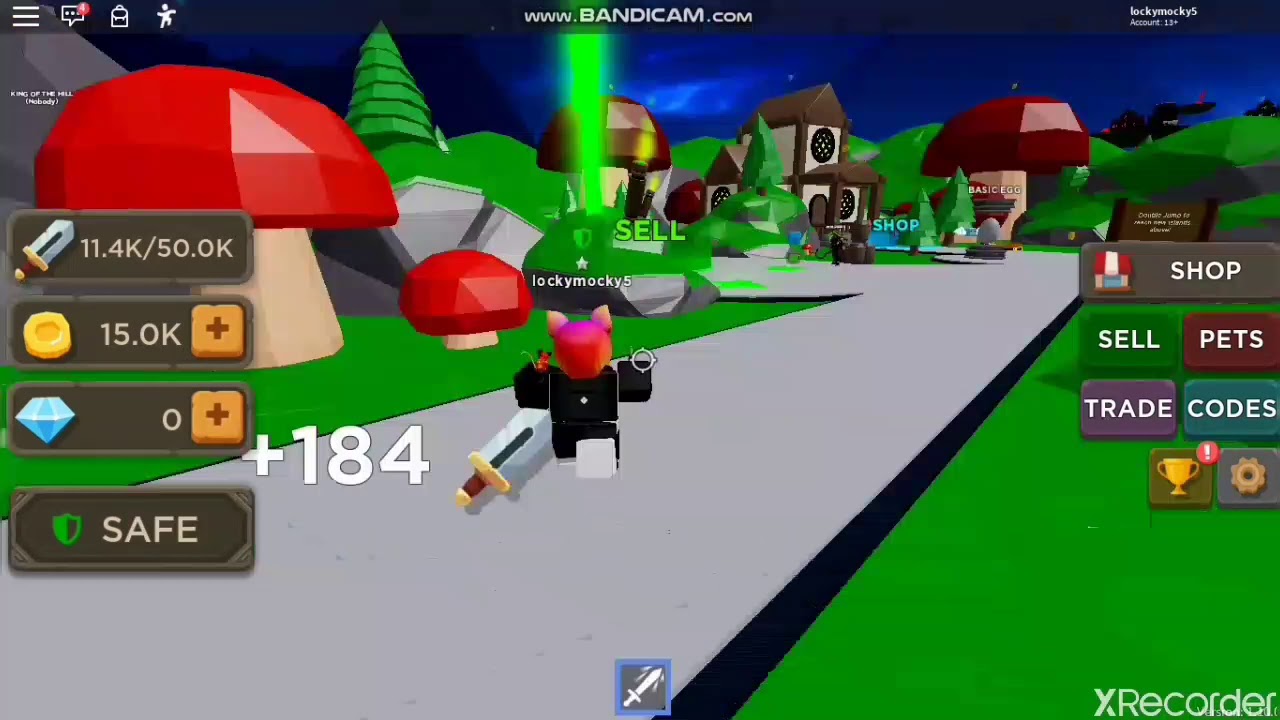 Roblox! Blade throwing simulator gameplay - YouTube