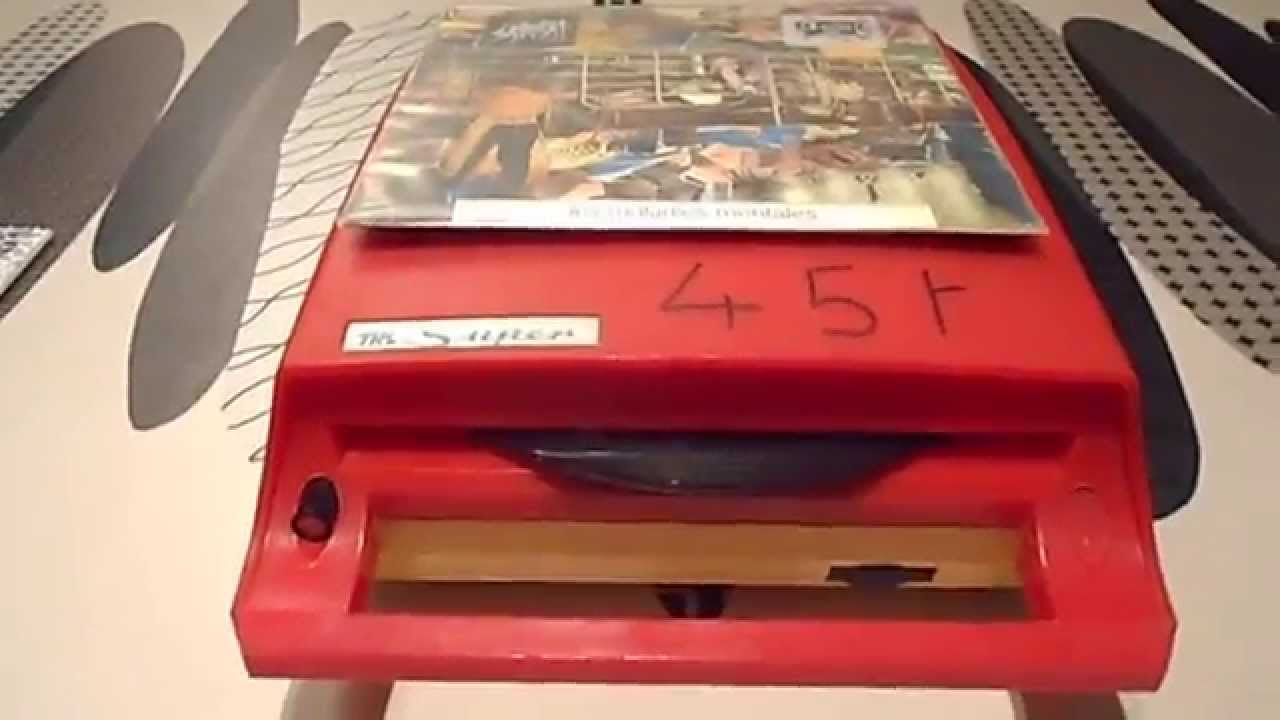 Deche-Charge on a slot-in record player - YouTube