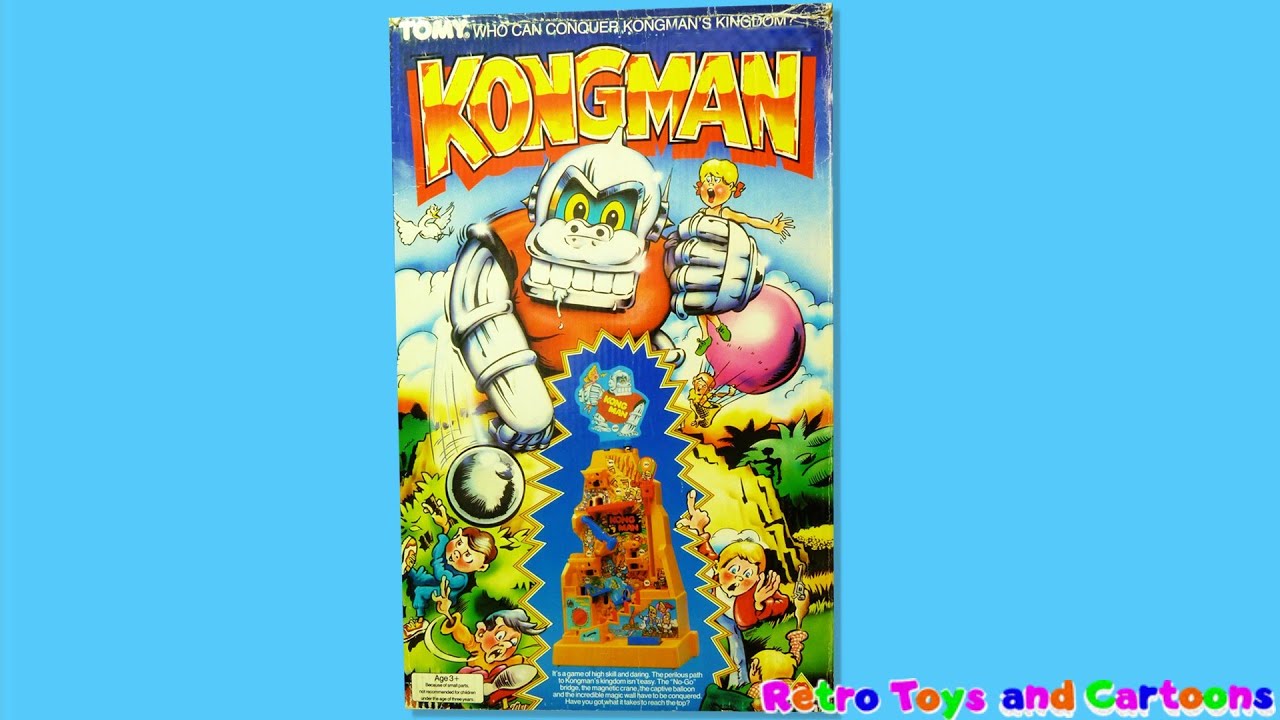 Kong Man Tomy Commercial Retro Toys and Cartoons - YouTube