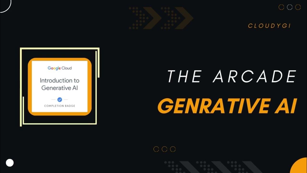 Introduction to Generative AI: Quiz || Quiz Solution || Google Cloud Qwiklabs Arcade 2023 - YouTube