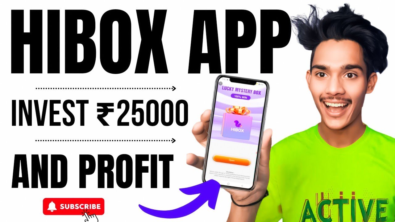 Hibox app se daily paise kaise kamaye || Hibox app 2000 lemon box Buy ...