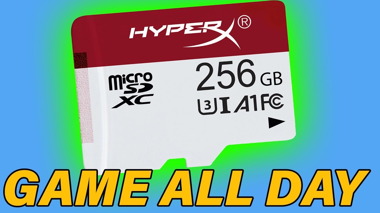 An SD Card For Gamers? - YouTube