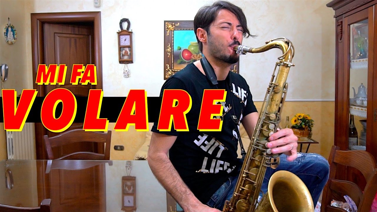 VOLARE - Fabio Rovazzi, Gianni Morandi (Saxophone Cover) - YouTube