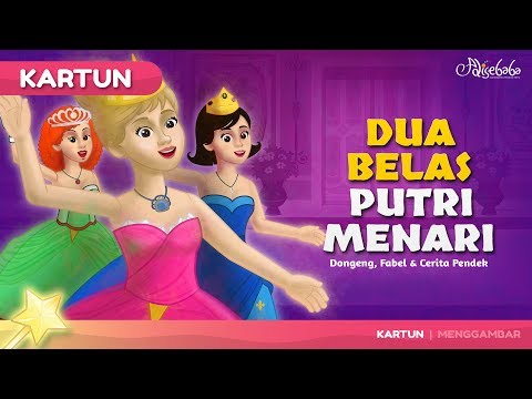 Dua Belas Putri Menari cerita anak anak animasi kartun