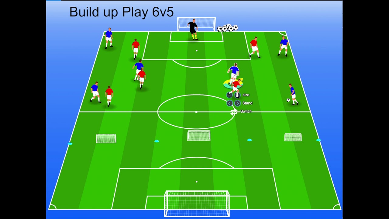 6v5 build up play with movie clip - YouTube