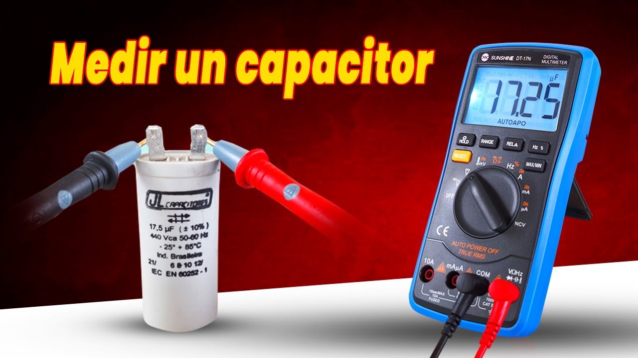 como usar un multímetro digital midiendo componentes - Review - YouTube