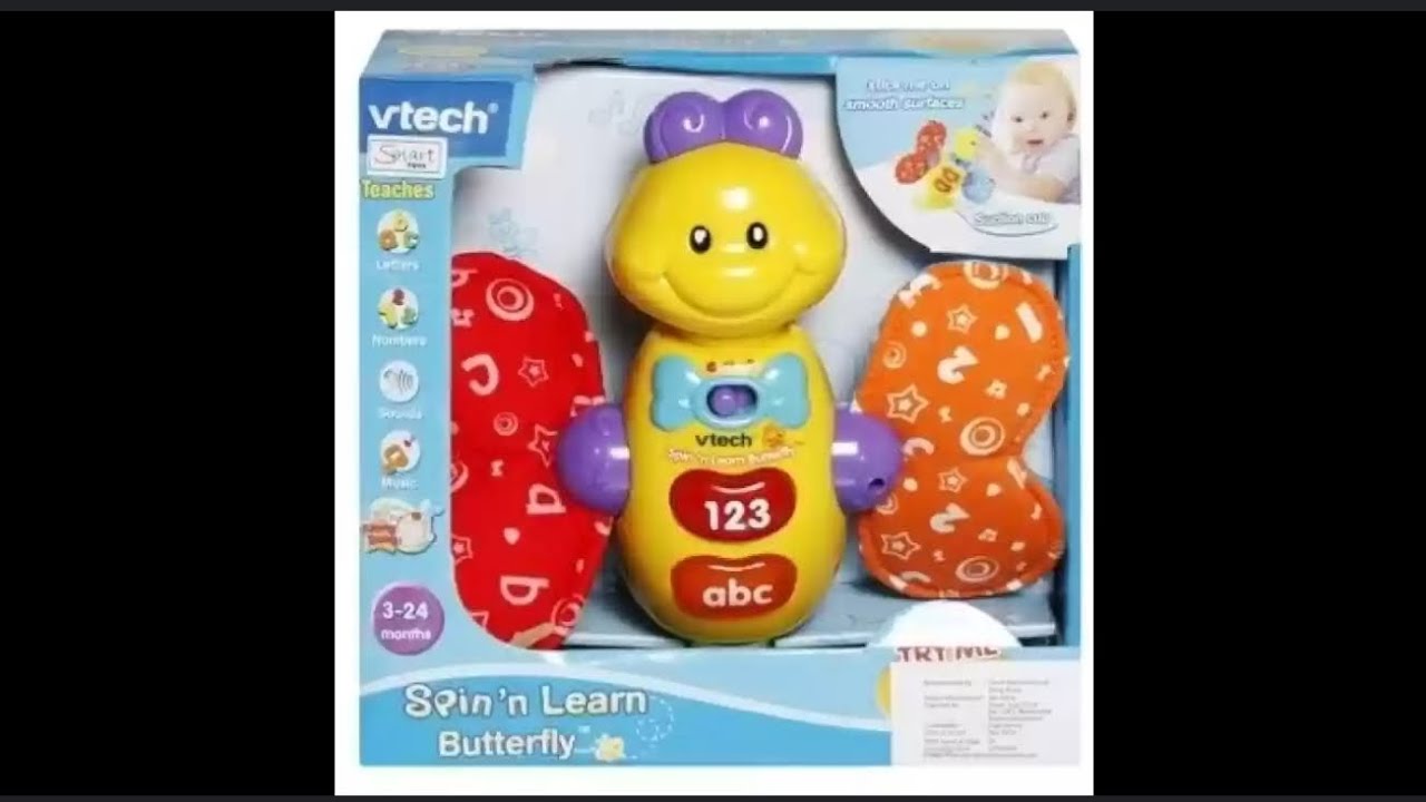 Vtech - P'tit Papillon 2006 review - YouTube