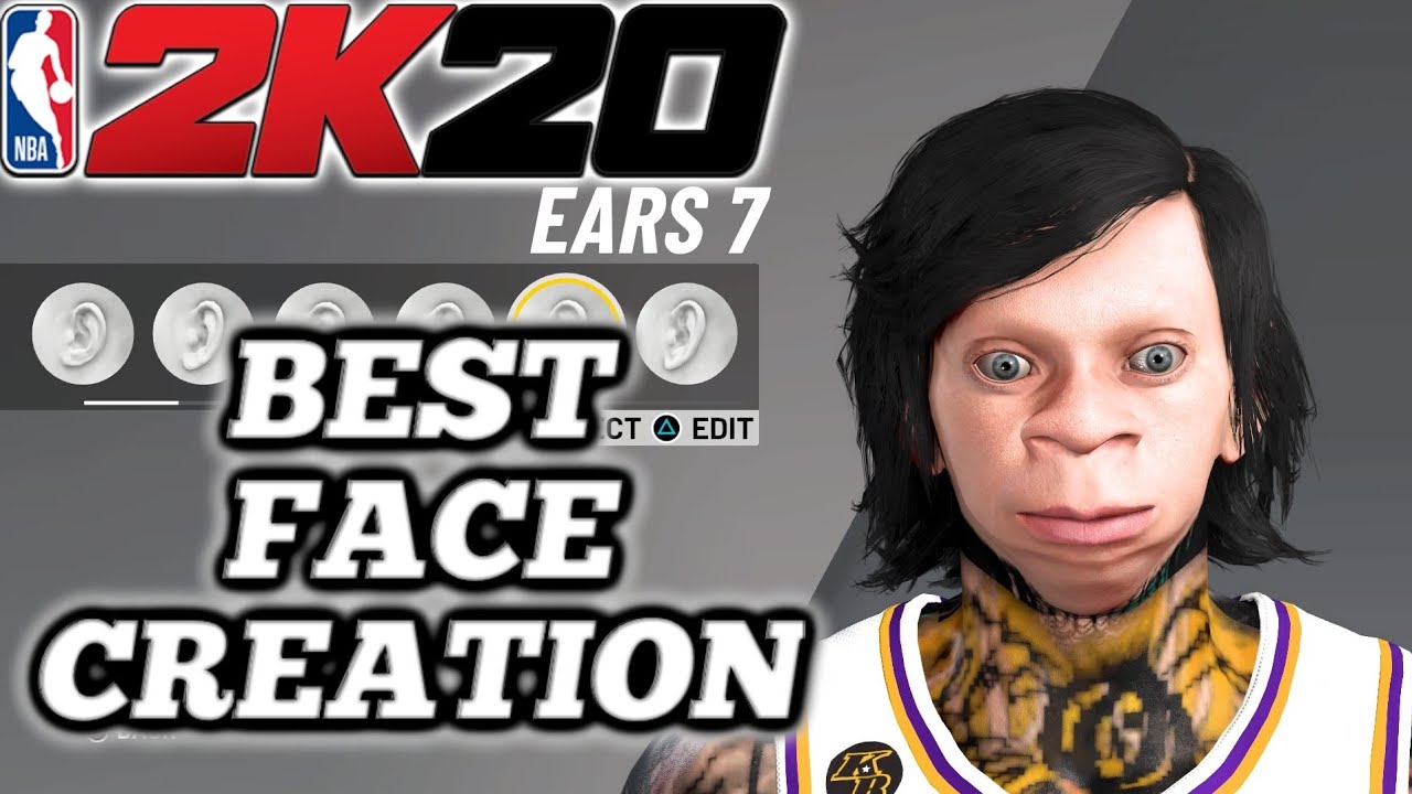 *NEW* BEST CHEESY FACE CREATION TUTORIAL in NBA 2K20! LOOK LIKE A ...