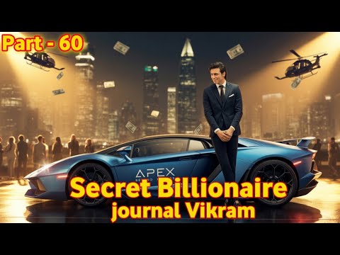 Secret Billionaire | commander Vikram | Part 60 | #pocketfm #kuku # ...