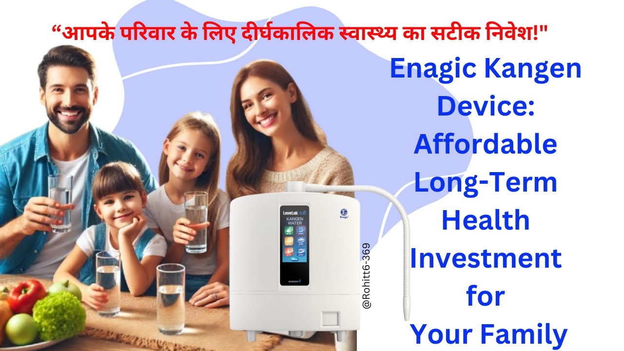 Enagic Kangen Device Ultimate Long Term Health Investment for Your ...