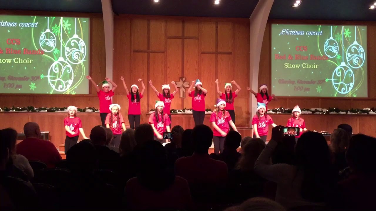 2017 Christmas Show Choir: Santa Bring My Baby Back to Me - YouTube