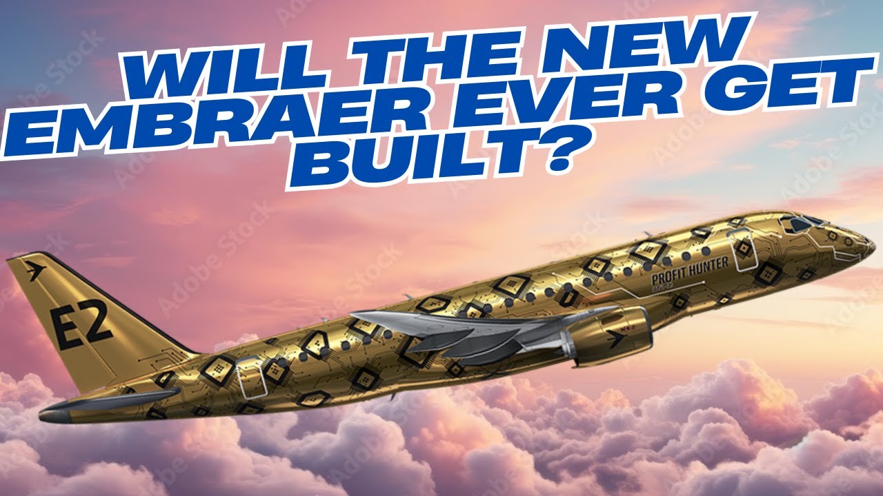 Will Embraer ever build their new aircraft? E175-E2 - YouTube