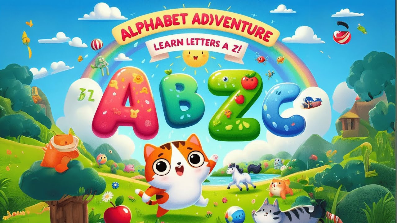 Alphabet Adventure: Learn Letters A to Z! | Fun ABC Songs & Rhymes for ...