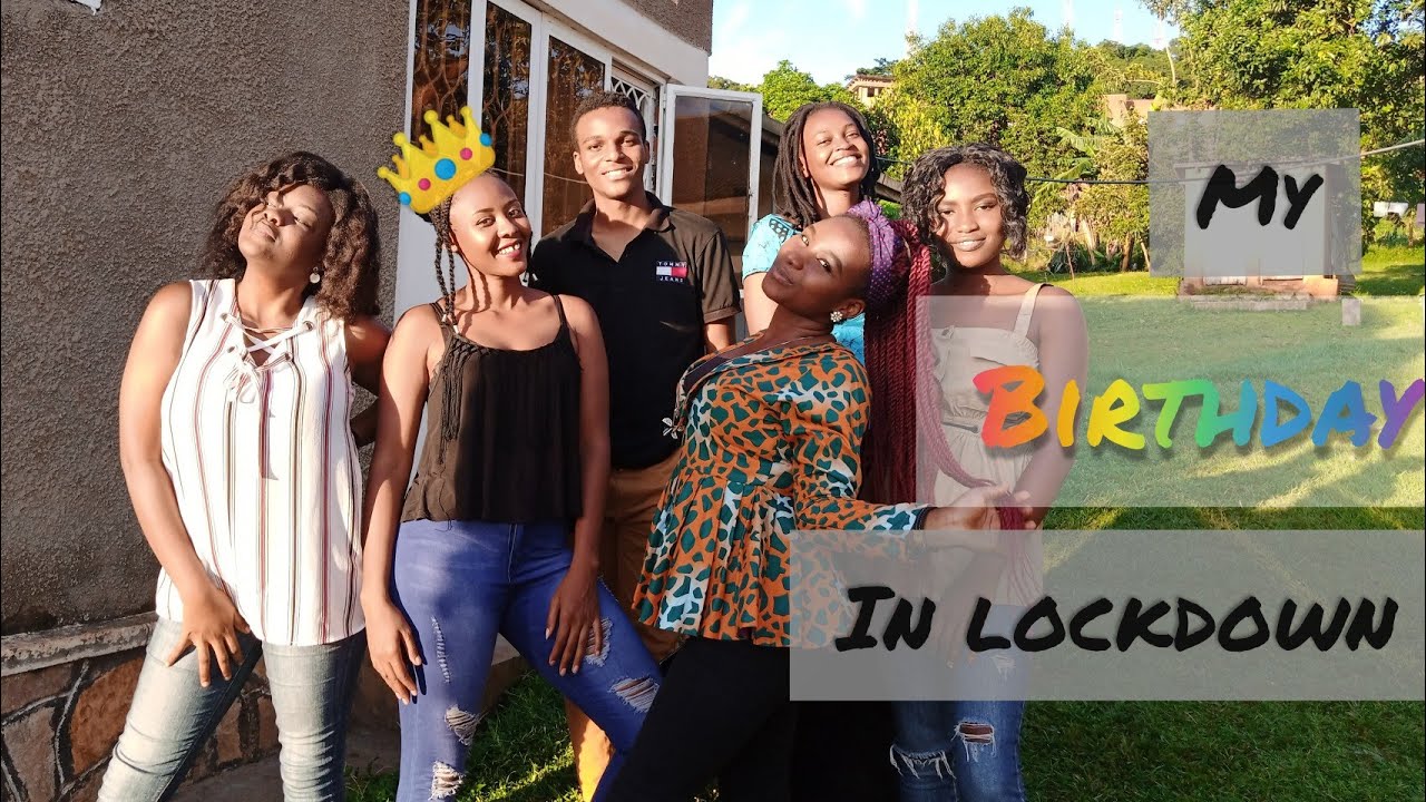 How I celebrated my birthday in lockdown. - YouTube