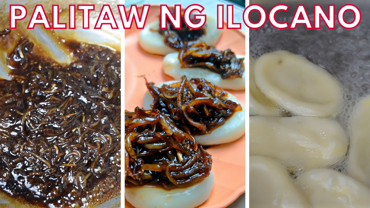 Palitaw Ng Ilocano | With Bukayo | Unday Unday | Dila Dila | Sticky ...
