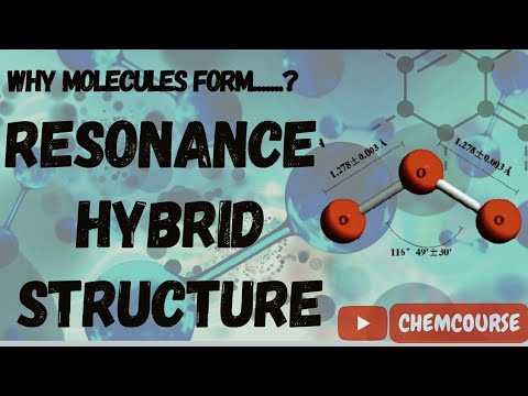 Resonance Hybrid Structure & Canonical Structure #chemistry # ...