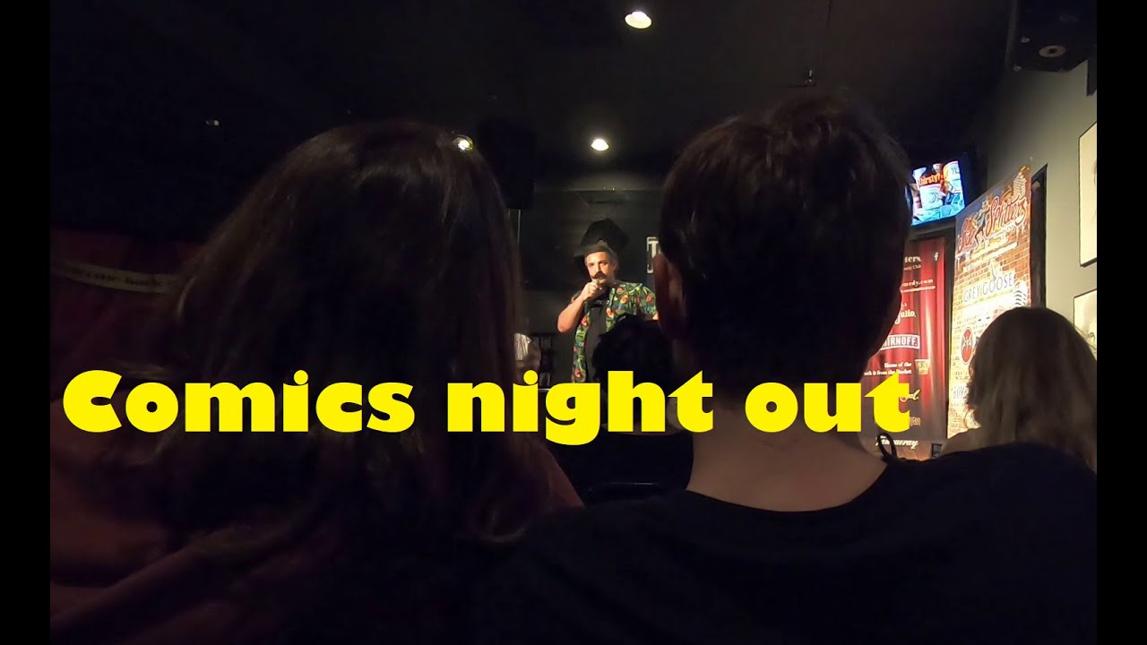 Comics night out Sidesplitters Tampa - YouTube