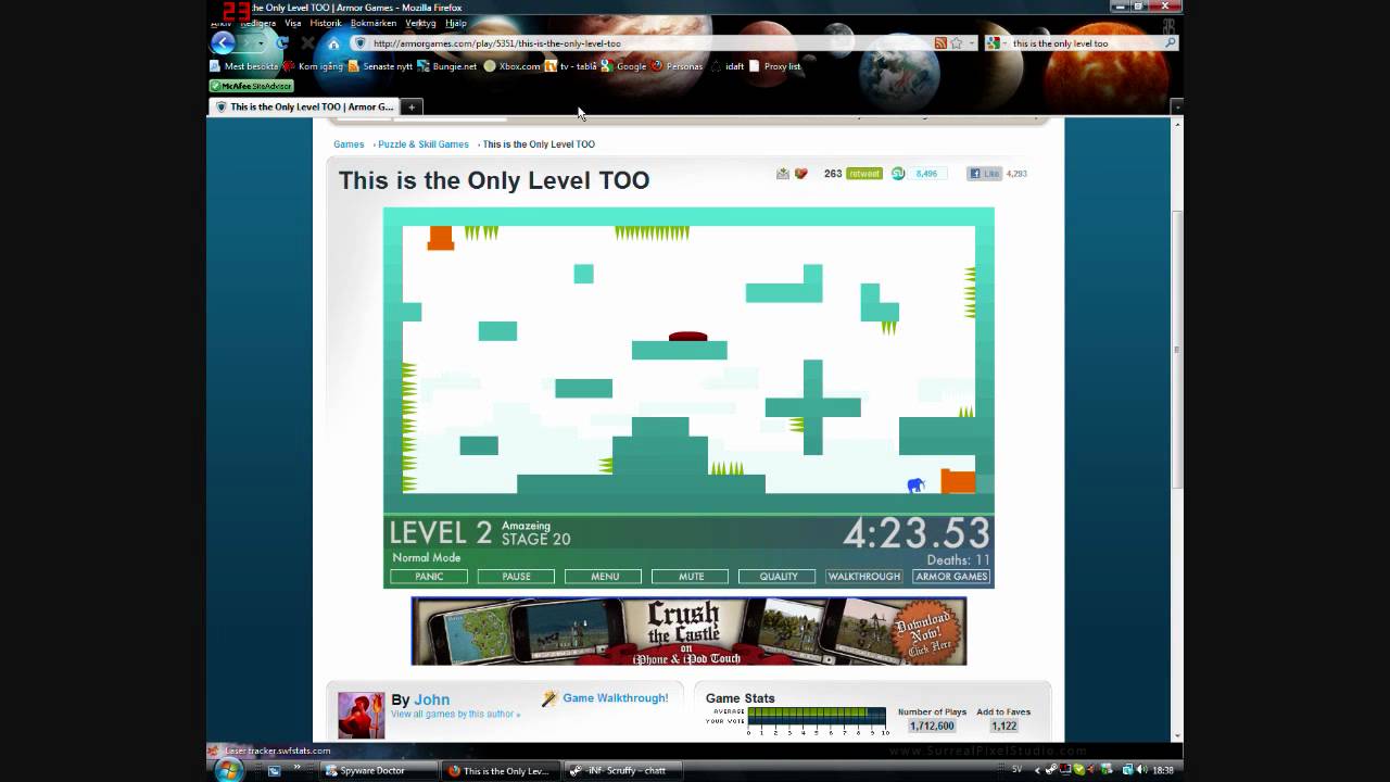 this is the only level too walkthrough - YouTube