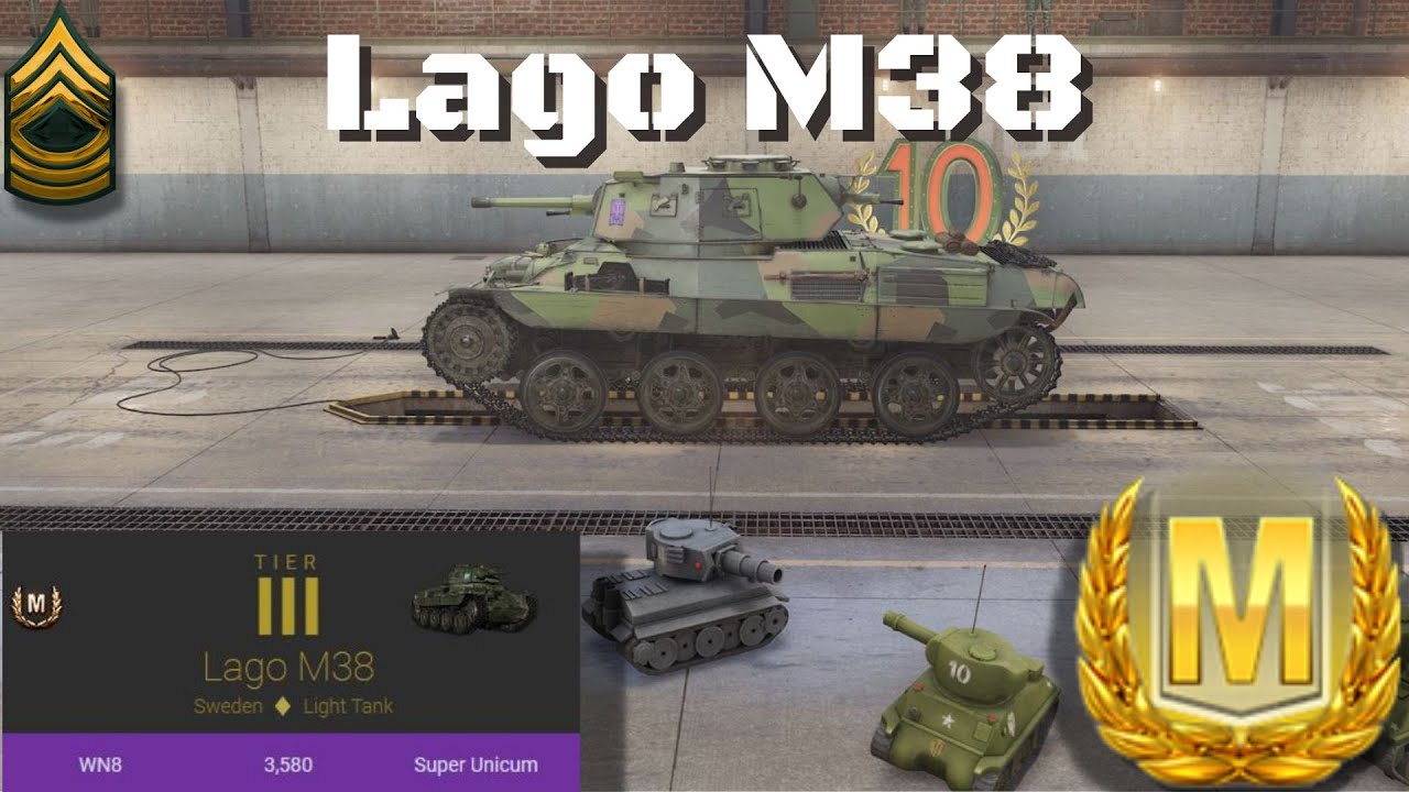 Lago M38 Ace Tanker Battle, World of Tanks Console. - YouTube