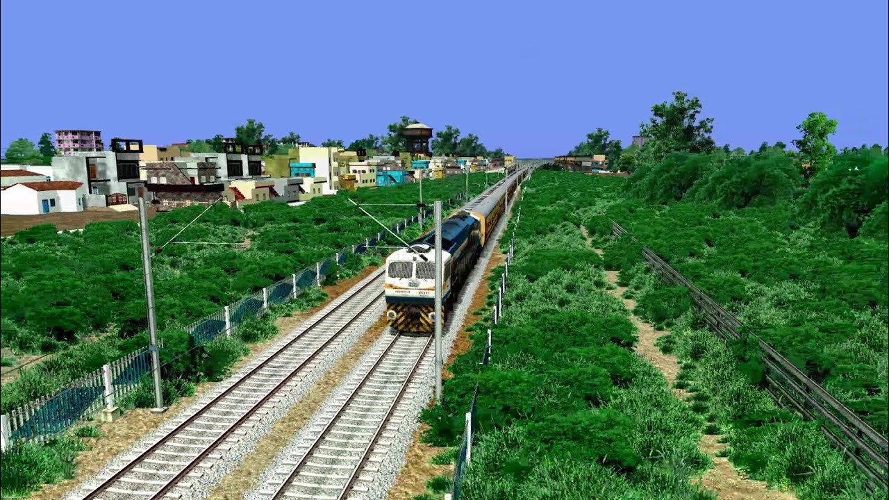 Route : Central railway v1. Railworks Train simulator - YouTube