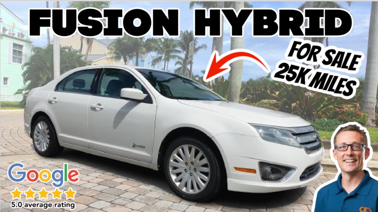 2012 FORD FUSION HYBRID 1 OWNER CLEAN CARFAX 25K MILES - YouTube