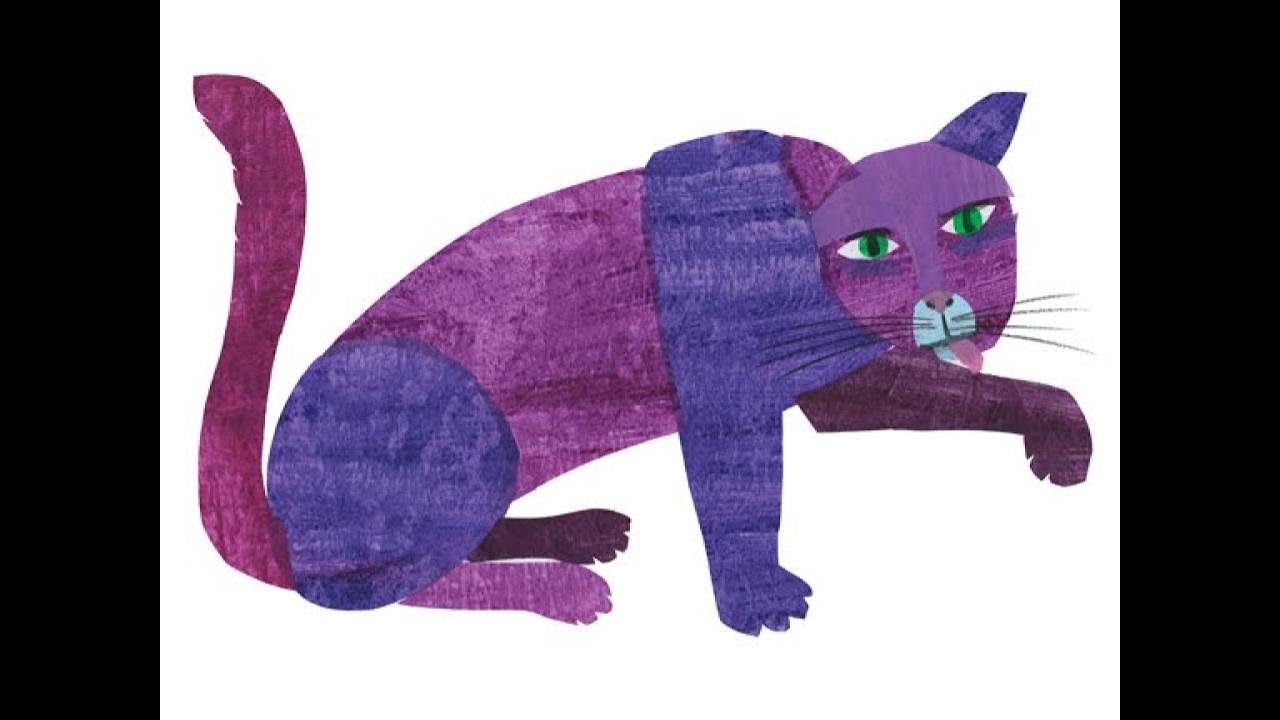 How to: Eric Carle - Purple Cat, Purple Cat - YouTube