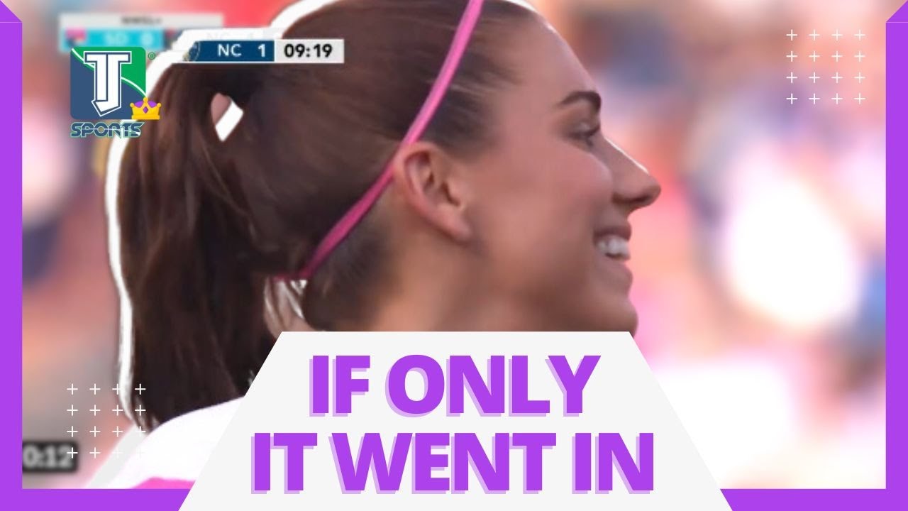 Alex Morgan MISSES penalty kick in her FINAL career game moments before ...