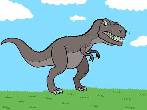 Cool Gray Sharptooth. Legendary Sounds (Daspletosaurus) - YouTube