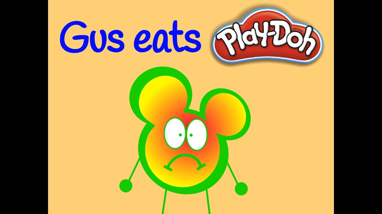 Gus eats Play-Doh - YouTube