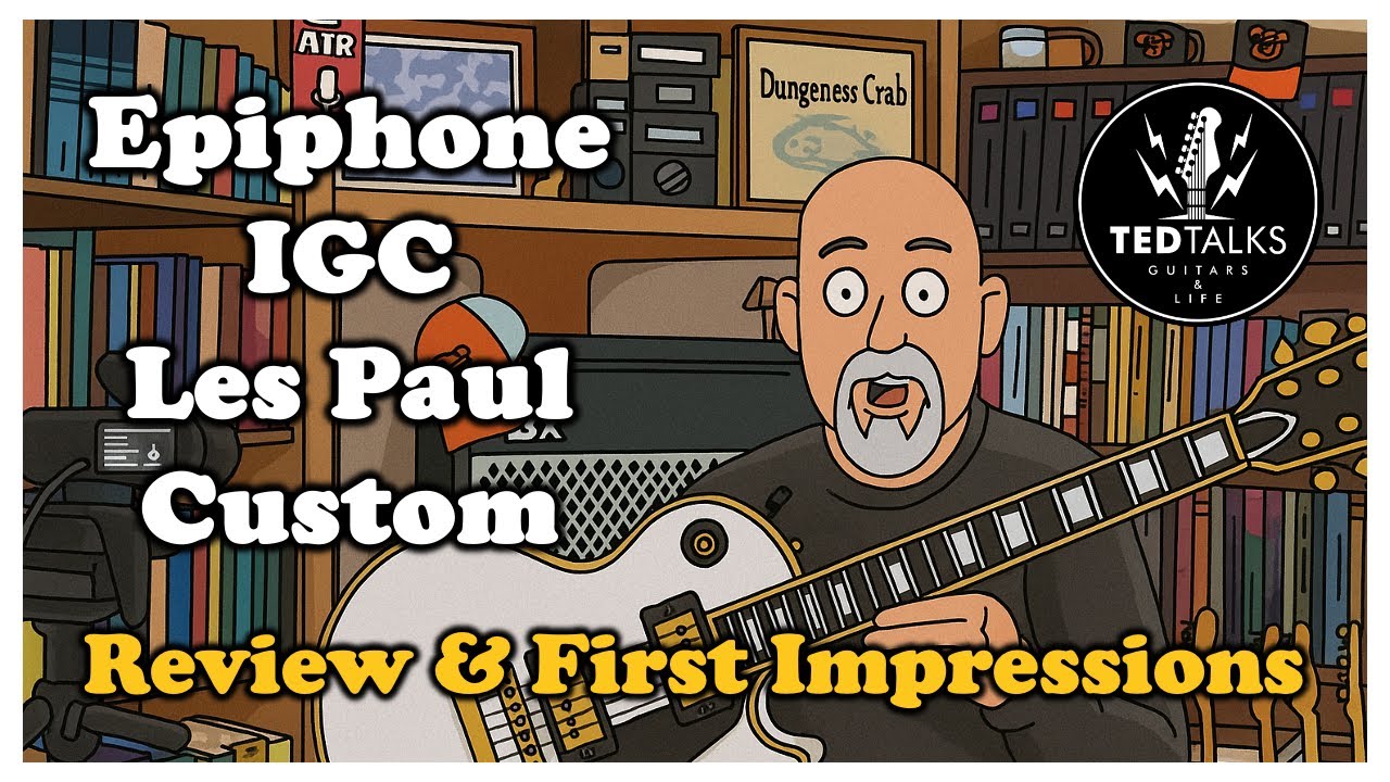 Epiphone Les Paul Custom IGC: Review & First Impressions - YouTube