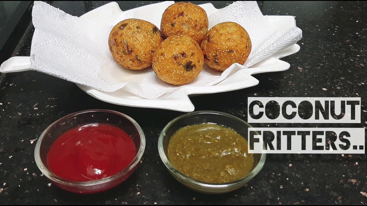 Coconut Fritters recipe video | Smart Lady Food Vista - YouTube