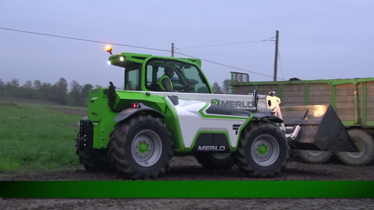 Merlo hybrid technology - YouTube