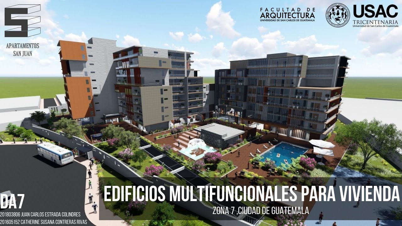EDIFICIOS MULTIFUNCIONALES PARA VIVIENDA,ZONA 7 ,CIUDAD DE GUATEMALA ...