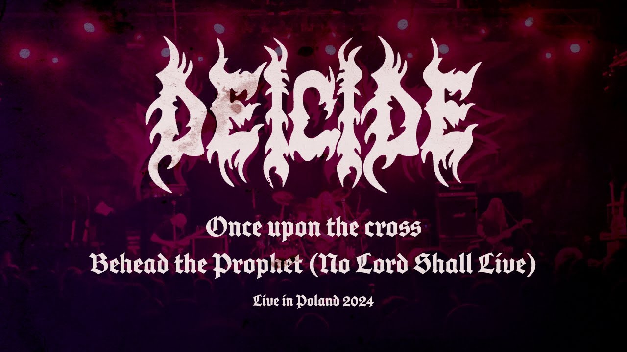 DEICIDE - Once upon the cross + Behead the Prophet - Live in Poland ...
