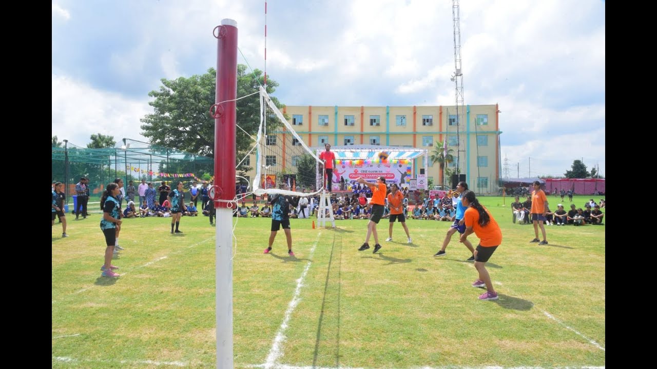 CBSE Cluster Volleyball Girls Championship 2024 - DAY 1 - YouTube