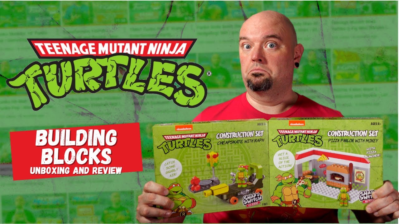 Teenage Mutant Ninja Turtles "Lego" Snap & Switch Building Blocks ...