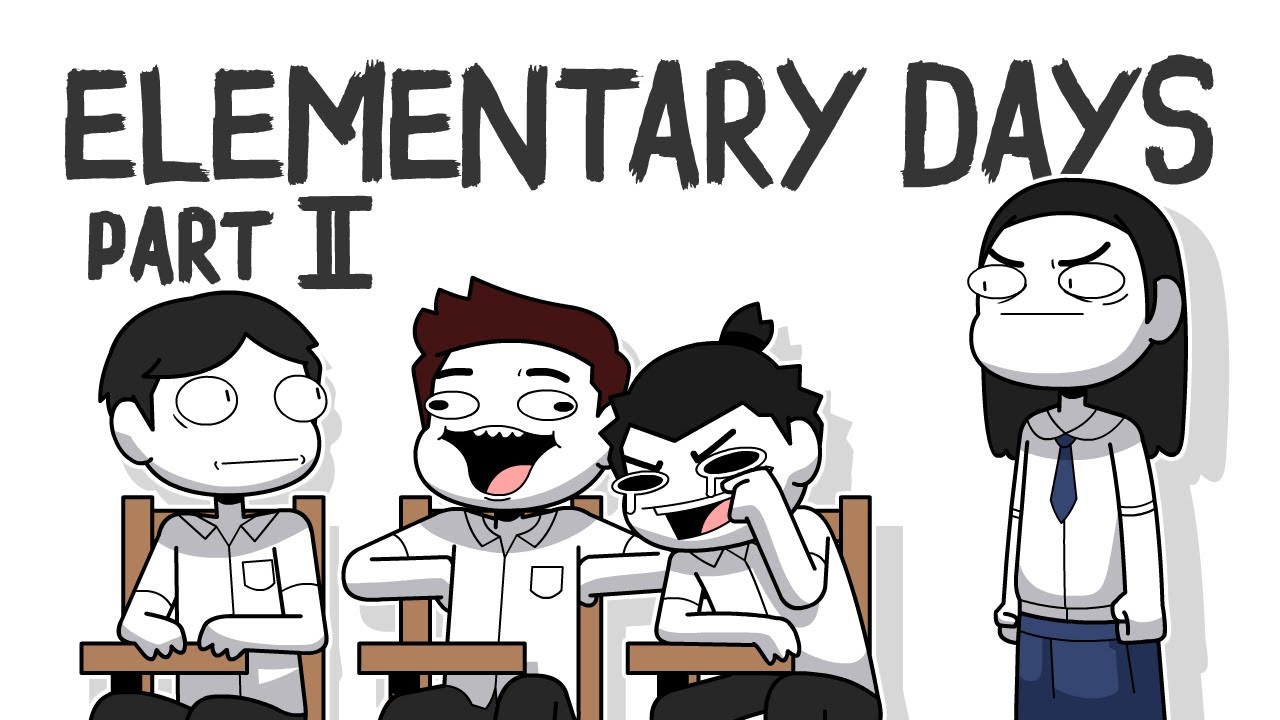 ELEMENTARY DAYS part 2 | Hunyo Animation | Pinoy Animation - YouTube