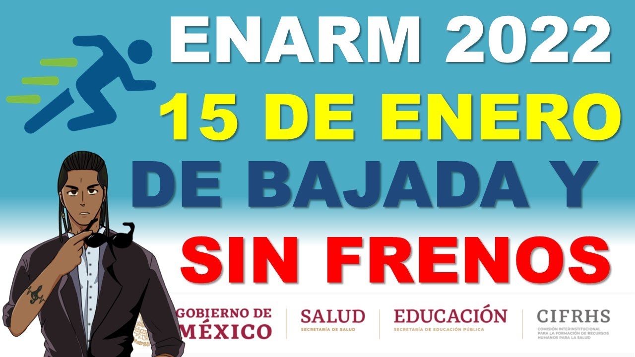 SE ESTÁN ACABANDO LAS PLAZAS 15 DE ENERO 2023 ENARM 2022 SELECCIÓN DE ...