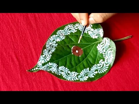 Pan pata design for wedding/easy kolka design for pan pata - YouTube