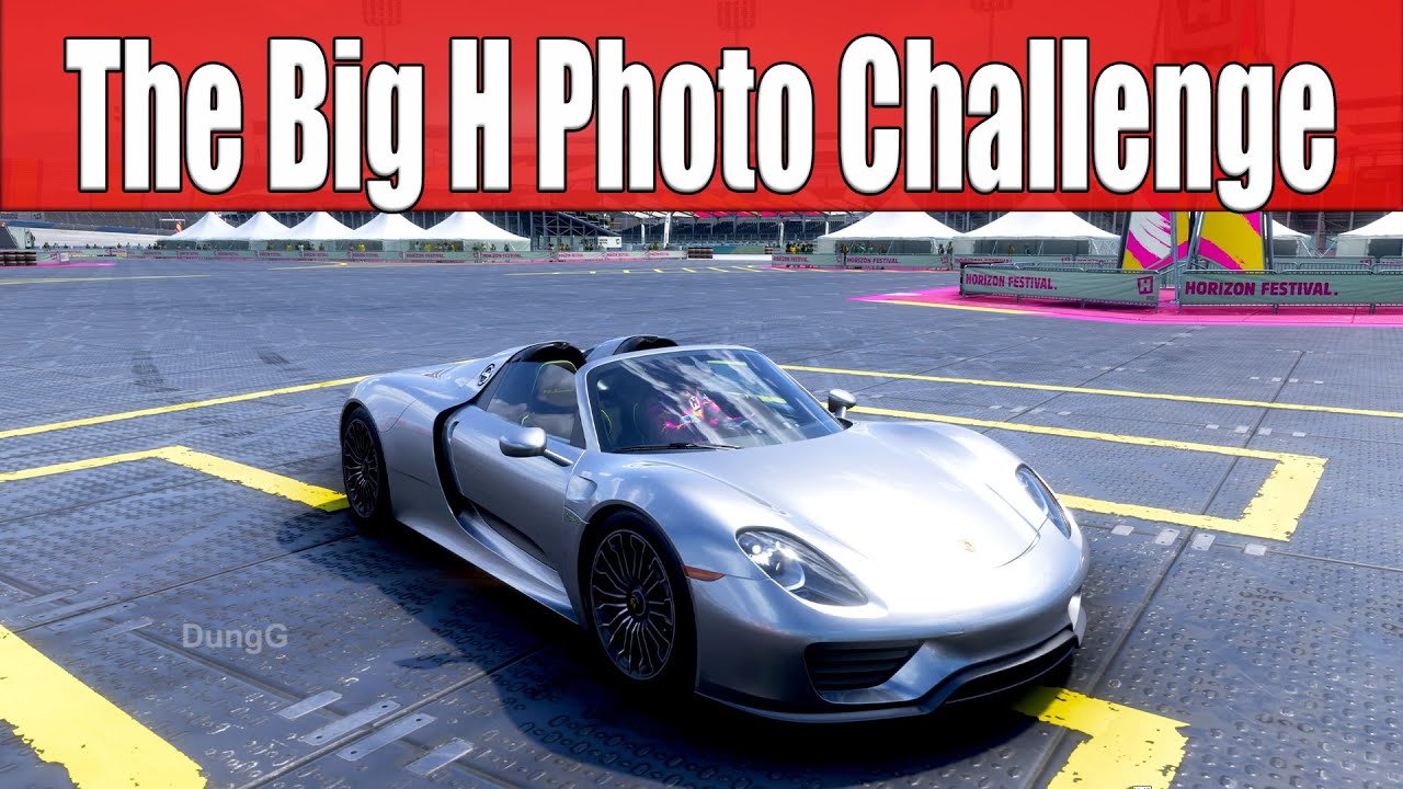 Forza Horizon 5 The Big H Photo Challenge - Horizon H decal at the Oval ...