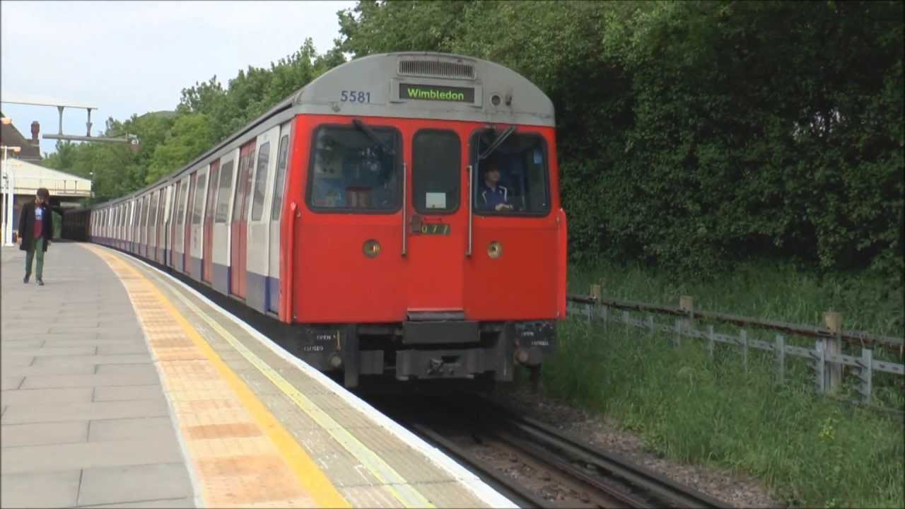 District Line 'C69' Class Surface Stock at Wimbledon Park - YouTube