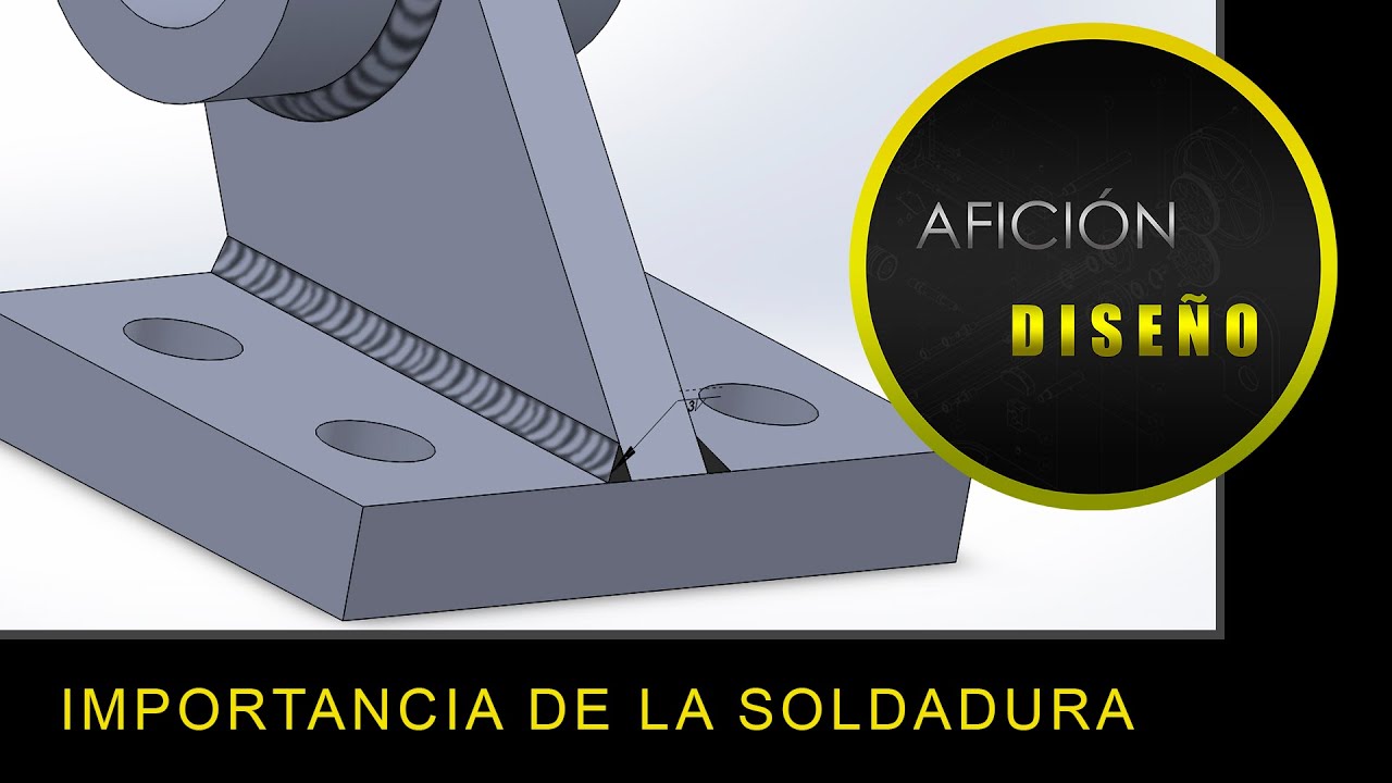Soldadura en SolidWorks - YouTube