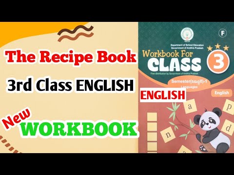 THE RECIPE BOOK 3rd Class English Workbook worksheets - YouTube